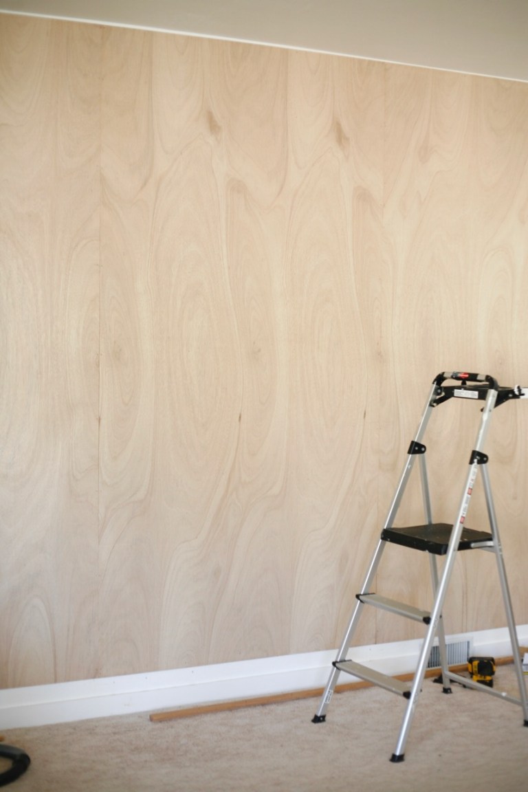 DIY Mid Century Luan Wood Walls – SUBURBAN POP