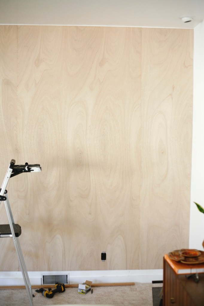 DIY Mid Century Luan Wood Walls – SUBURBAN POP