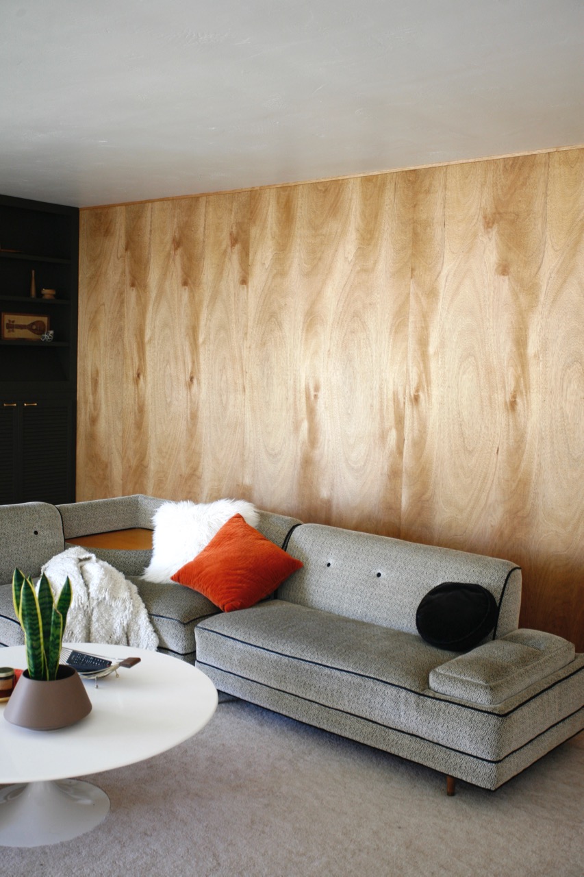 DIY Mid Century Luan Wood Walls – SUBURBAN POP