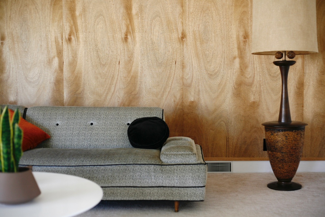 DIY Mid Century Luan Wood Walls – SUBURBAN POP
