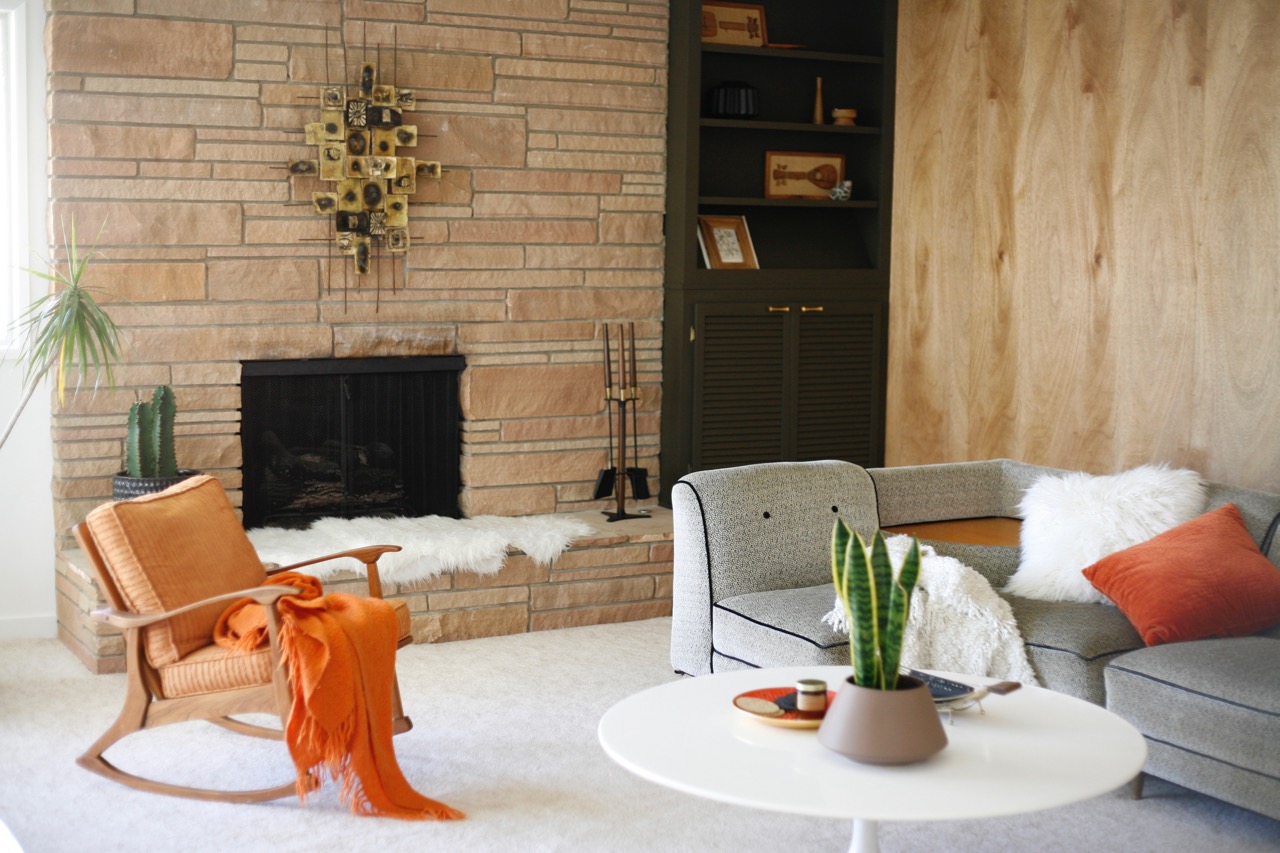 DIY Mid Century Luan Wood Walls – SUBURBAN POP