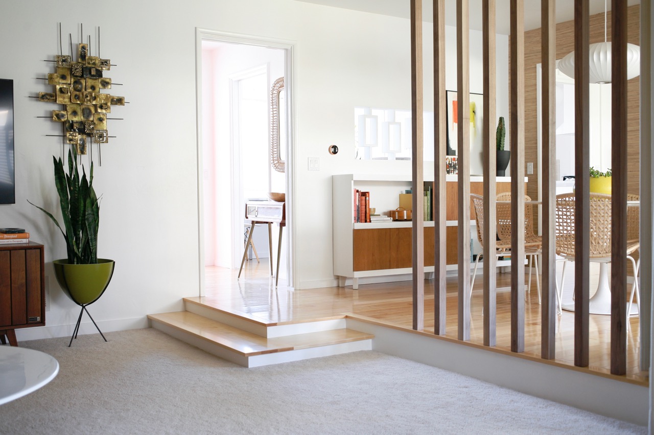 DIY Mid Century Walnut Room Divider – SUBURBAN POP